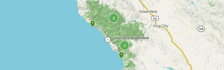 2023 Best Moderate Trails in Ventana Wilderness | AllTrails