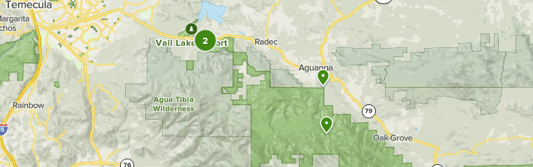 Best Views Trails in Agua Tibia Wilderness | AllTrails