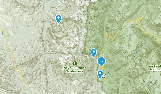 Best Views Trails in Never Summer Wilderness | AllTrails