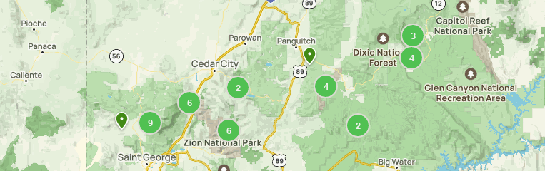 2023 Best Backpacking Trails in Dixie National Forest | AllTrails