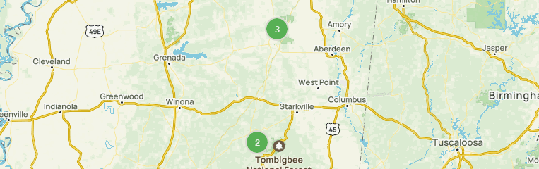 Best Easy Trails in Tombigbee National Forest | AllTrails