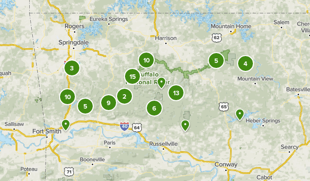 Best Waterfall Trails in Ozark National Forest | AllTrails