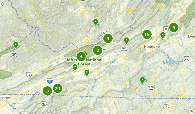 Best Backpacking Trails in Jefferson National Forest | AllTrails