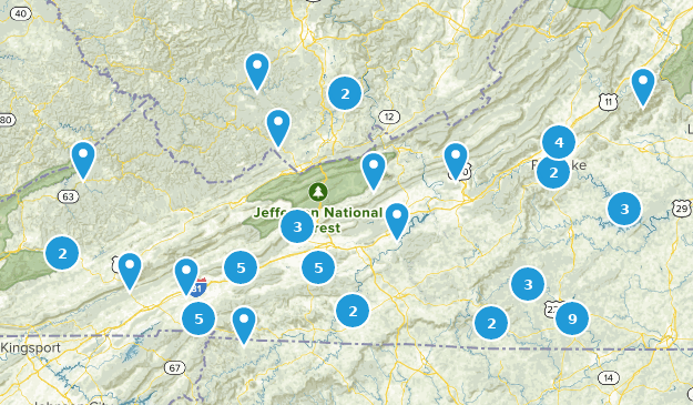 Best Mountain Biking Trails in Jefferson National Forest | AllTrails