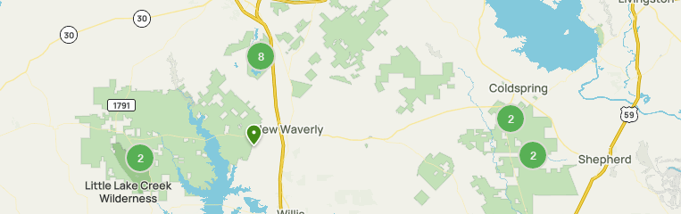 2023 Best Easy Trails in Sam Houston National Forest | AllTrails