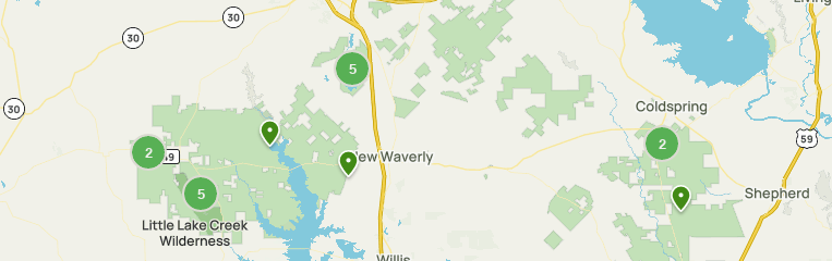 2023 Best Trail Running Trails in Sam Houston National Forest | AllTrails