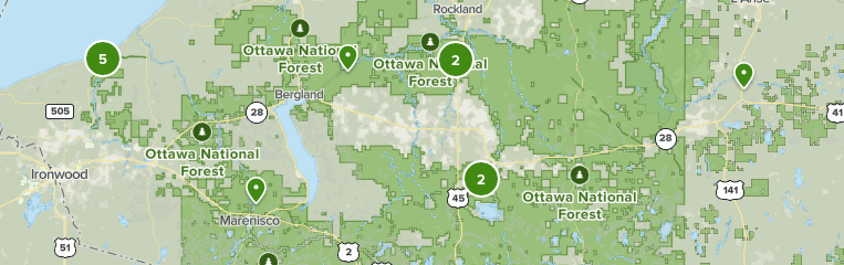 Best waterfall trails in Ottawa National Forest, Michigan | AllTrails