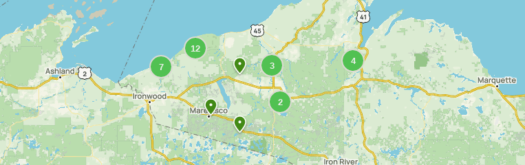 2023 Best 10 Waterfall Trails in Ottawa National Forest | AllTrails