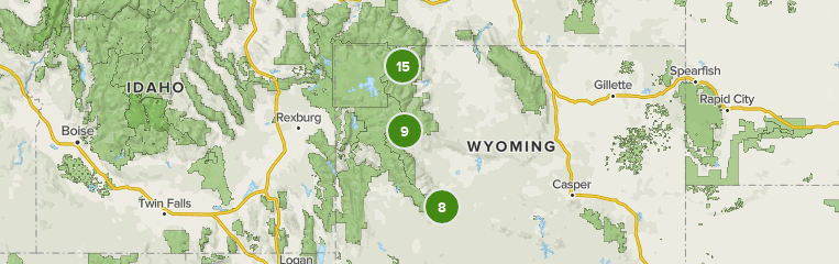 Best 10 Moderate Trails in Shoshone National Forest | AllTrails