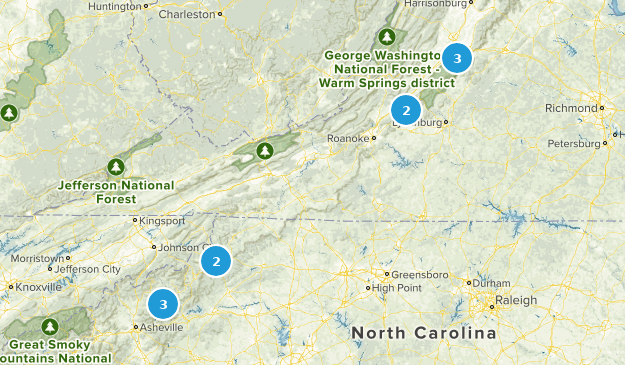 Best Waterfall Trails in Blue Ridge Parkway | AllTrails