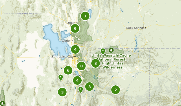Best OHV / Off Road Driving Trails in Uinta-Wasatch-Cache National ...