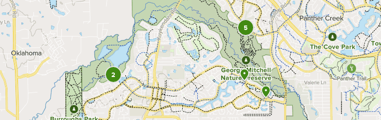 Best Trail Running Trails in George Mitchell Preserve | AllTrails