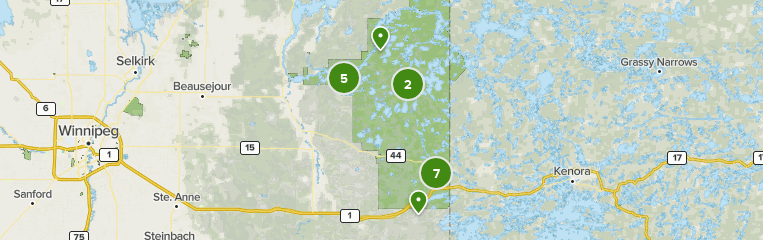 I migliori 10 luoghi per il campeggio in Whiteshell Provincial Park ...