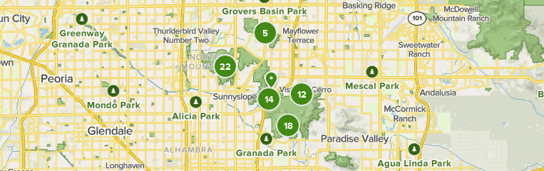 Best 10 Hard Trails in Phoenix Mountain Preserve | AllTrails