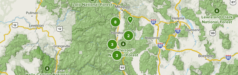 Best 10 Backpacking Trails in Bitterroot National Forest | AllTrails