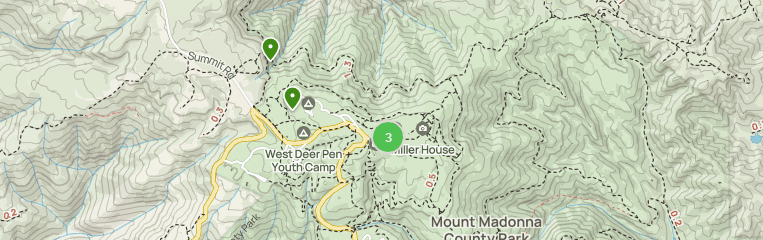 2023 Best Easy Trails in Mount Madonna County Park | AllTrails