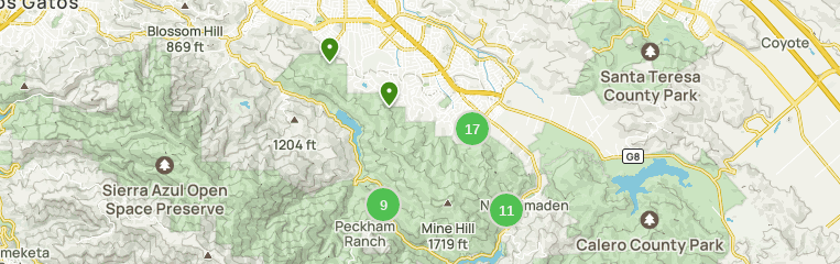 2023 Best 10 Views Trails in Almaden Quicksilver County Park | AllTrails