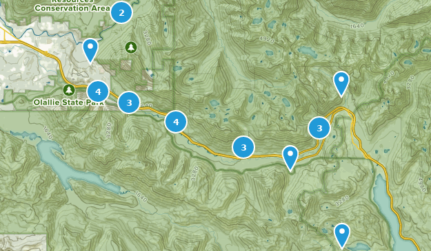 Best River Trails in Middle Fork Snoqualmie Natural Resources ...