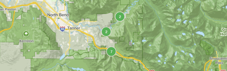 Best River Trails in Middle Fork Snoqualmie Natural Resources ...