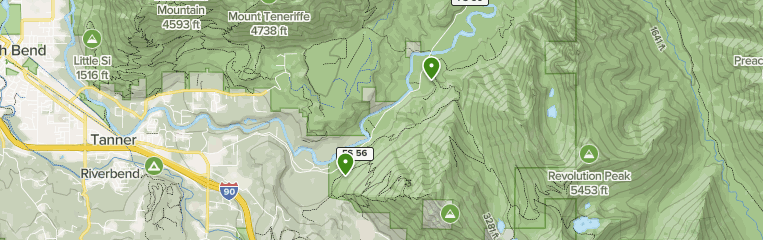 Best Snowshoeing Trails in Middle Fork Snoqualmie Natural Resources ...