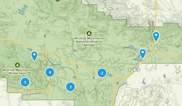 Best Walking Trails in Wichita Mountains National Wildlife Refuge ...