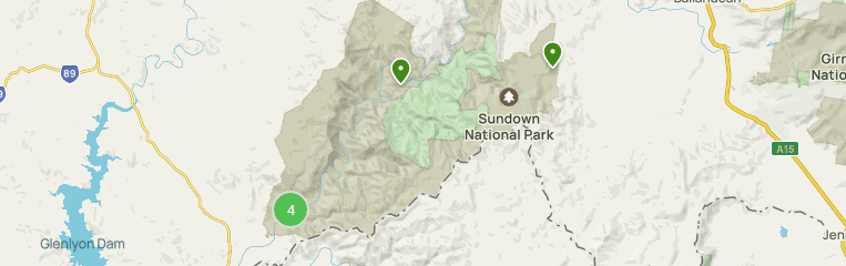 2023 Best Views Trails in Sundown National Park | AllTrails