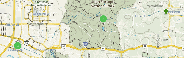 2023 Best Mountain Biking Trails in John Forrest National Park | AllTrails