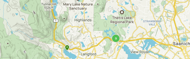 2023 Best Beach Trails in Thetis Lake Regional Park | AllTrails