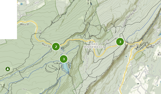 Minnewaska State Park Map - United States Map