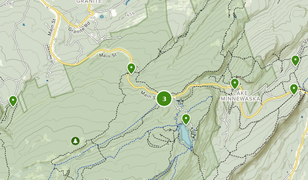 Minnewaska State Park Map - United States Map