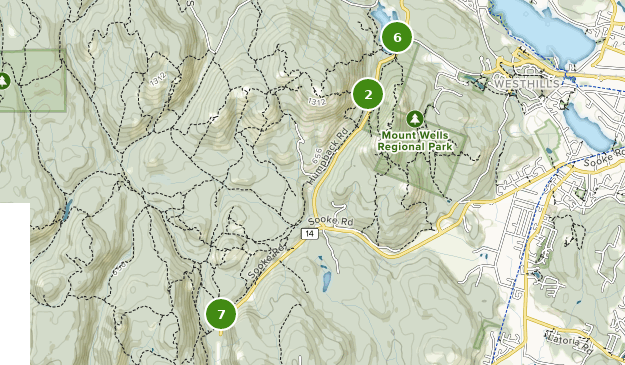 Best Views Trails in Sooke Hills Wilderness Regional Park Reserve ...