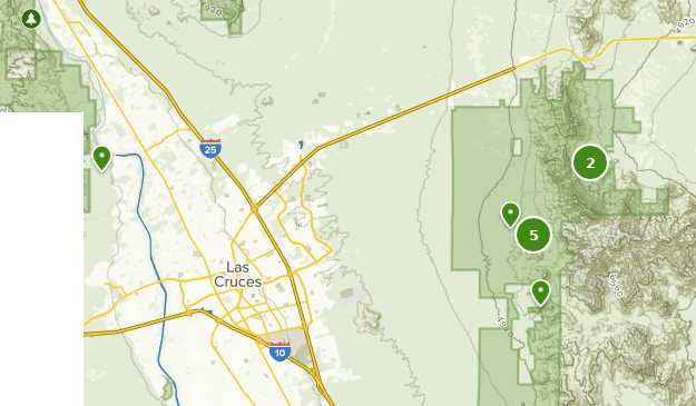 Best No Dogs Trails in Organ Mountain - Desert Peaks National Monument ...