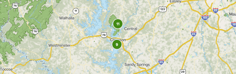 Best 10 Forest Trails in Clemson Experimental Forest | AllTrails