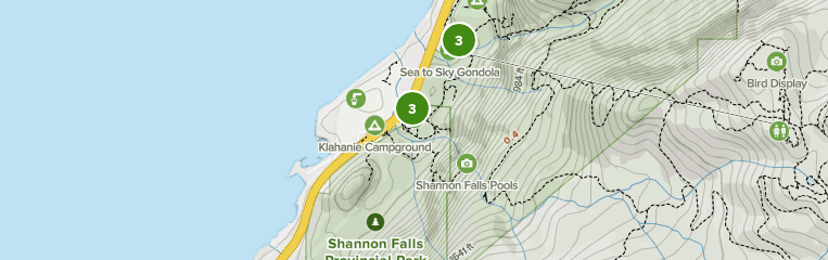 Best Waterfall Trails in Shannon Falls Provincial Park | AllTrails