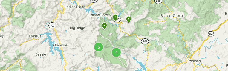 2023 Best 10 River Trails in Nantahala National Forest : Panthertown ...