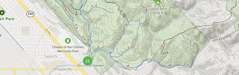 Best 10 Moderate Trails in Dry Creek Pioneer Regional Park | AllTrails