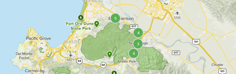 Best 10 Mountain Biking Trails in Fort Ord National Monument | AllTrails