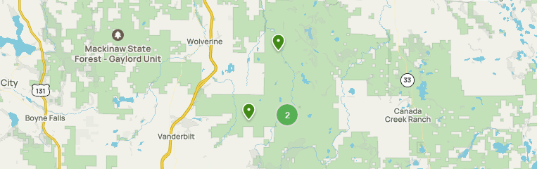 2023 Best Forest Trails in Pigeon River Country State Forest | AllTrails