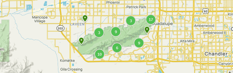 2023 Best 10 Trail Running Trails in South Mountain Preserve | AllTrails