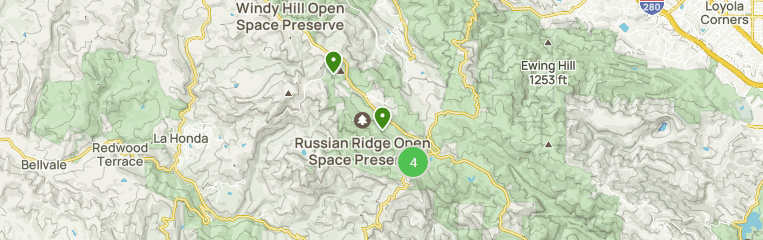 2023 Best Moderate Trails in Russian Ridge Open Space Preserve | AllTrails