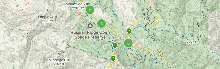 2023 Best Views Trails in Russian Ridge Open Space Preserve | AllTrails