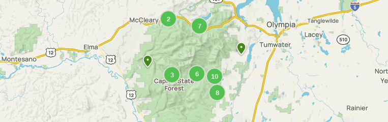 2023 Best 10 Forest Trails in Capitol State Forest | AllTrails