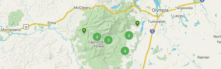 Best 10 Hikes and Trails in Capitol State Forest | AllTrails