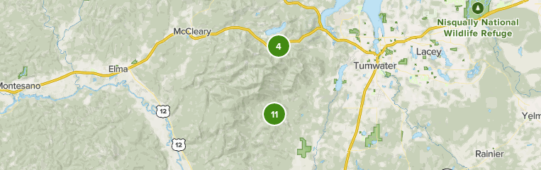 Best off road driving trails in Capitol State Forest, Washington ...