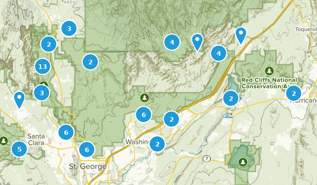 Best Walking Trails in Red Cliffs National Conservation Area | AllTrails