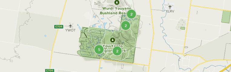 Best 10 Mountain Biking Trails in You Yangs Regional Park | AllTrails