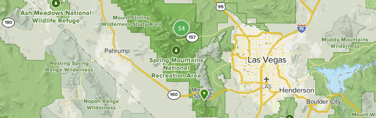 Best 10 Moderate Trails in Spring Mountains National Recreation Area ...