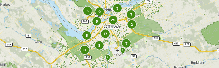 Best 10 Easy Trails in NCC Greenbelt | AllTrails