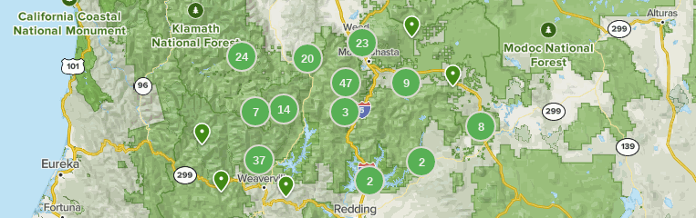 Best 10 Forest Trails in Shasta-Trinity National Forest | AllTrails