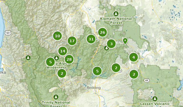 Best Views Trails in Shasta-Trinity National Forest | AllTrails